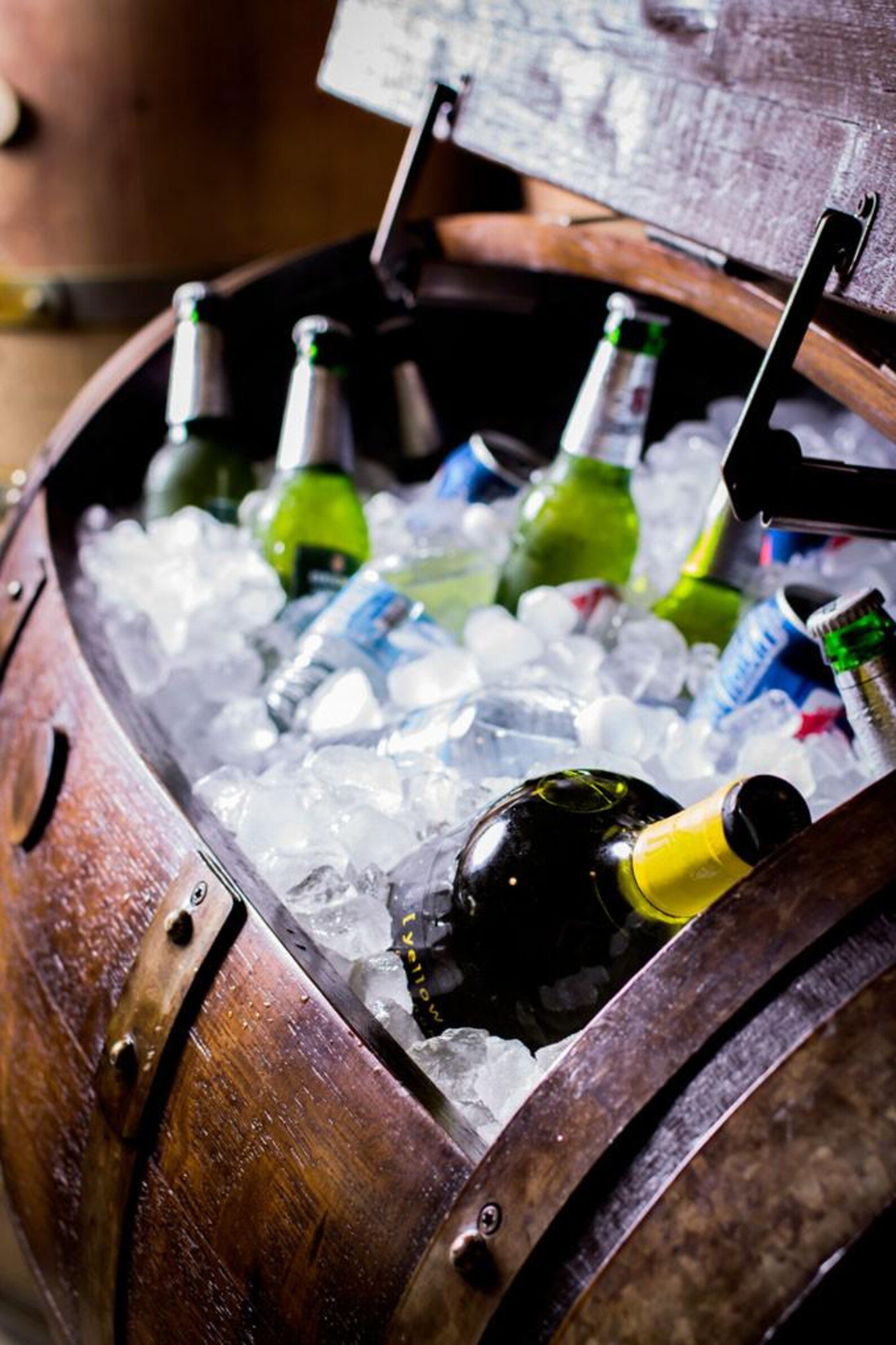 Oak Barrel Ice Box - The Oak Barrel Company